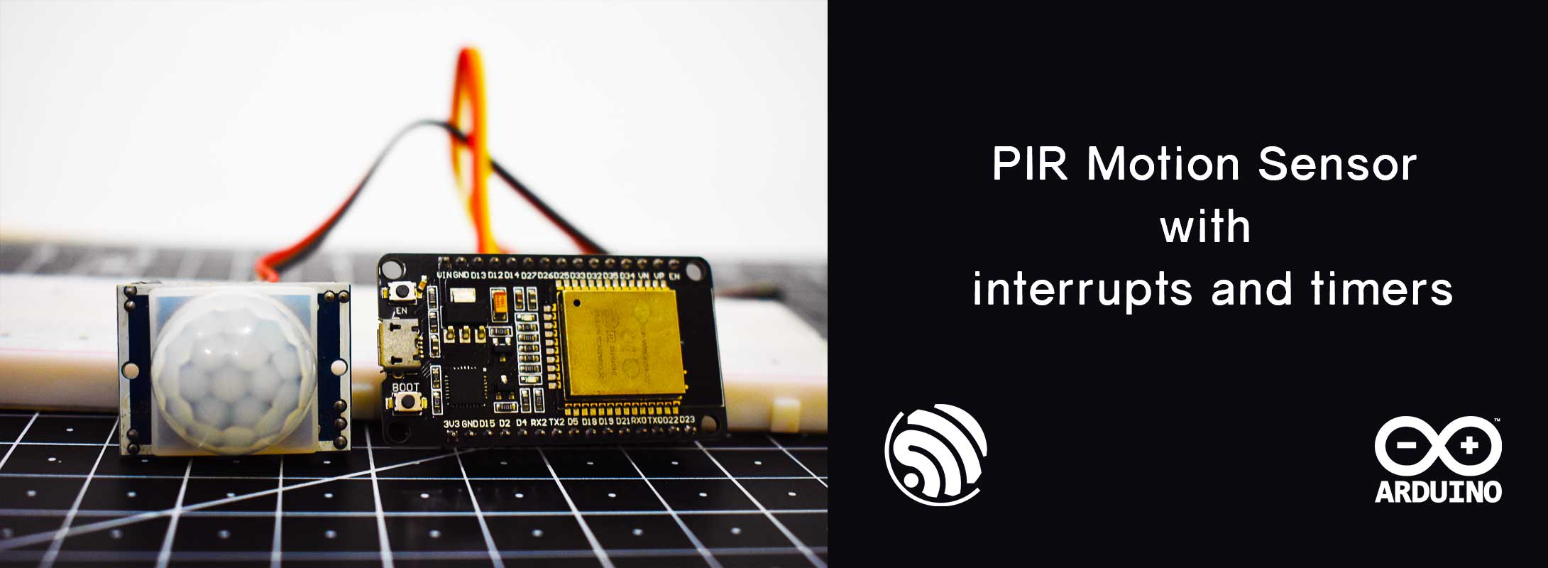 How To Use The Pir Motion Sensor Using Interrupts And Timers Electronics Simplified