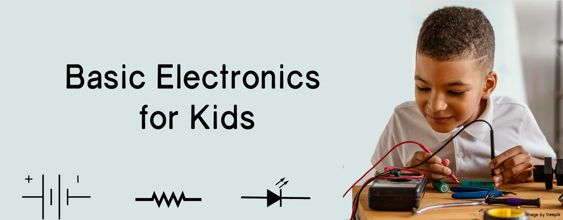 Getting Started With A Basic Electronic Circuit For Kids Electronics